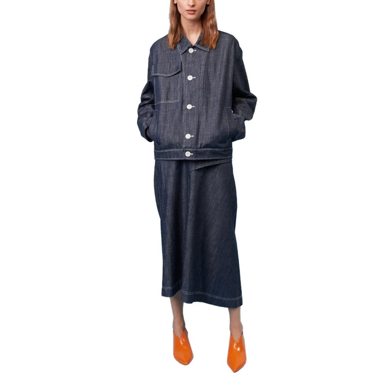 The Denim Jacket Got A Fashion-Girl Makeover